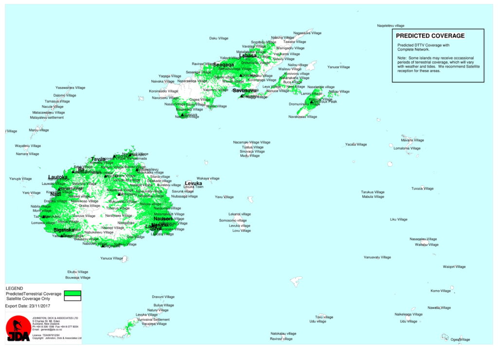 Coverage Map – Walesi